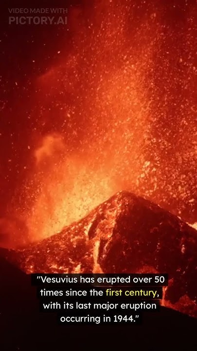 Interesting facts about Mount Vesuvius #didyouknow #shorts - YouTube