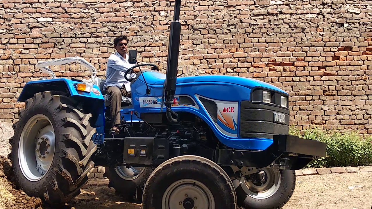 Mishra tractor from kasganj ace tractor 550 ng - YouTube