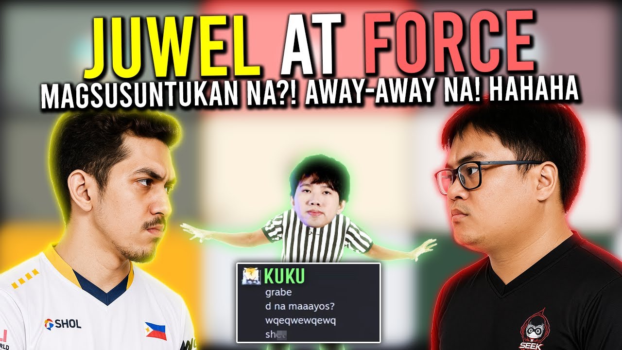 "JUWEL AT FORCE, MAGSUSUNTUKAN NA?!"🤣 - NAGAWAY-AWAY NA MGA PAPS!🤣 - YouTube