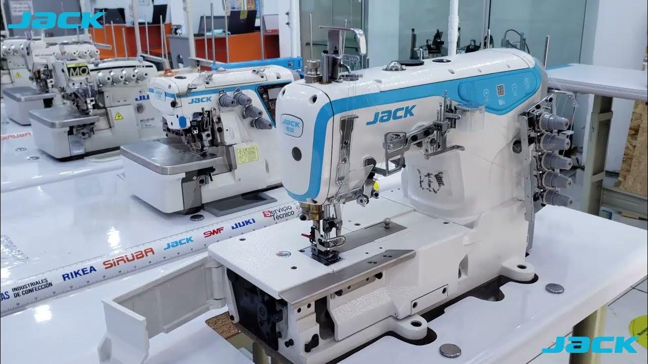 JACK W4-D-01GBX364 - RECUBRIDORA INDUSTRIAL - YouTube