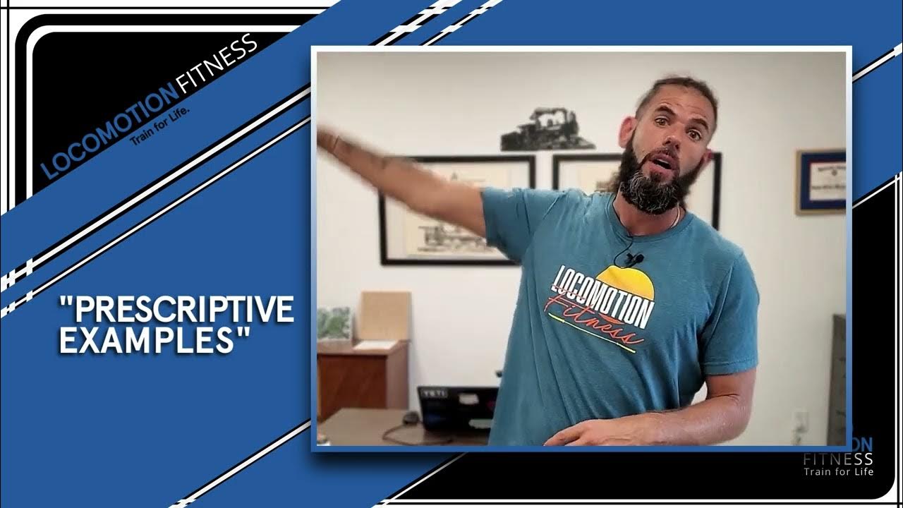 Prescriptive Examples - YouTube