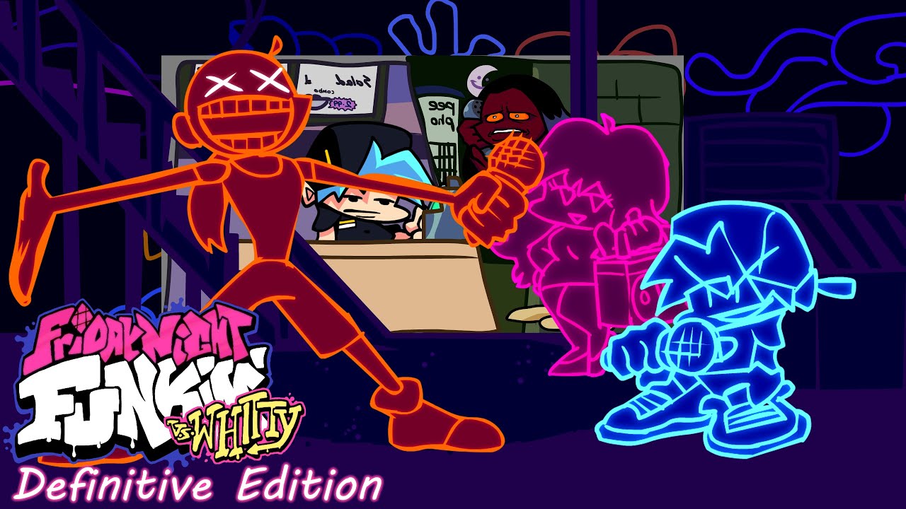 Friday Night Funkin' VS Whitty - Definitive Edition All Weeks + Secret ...