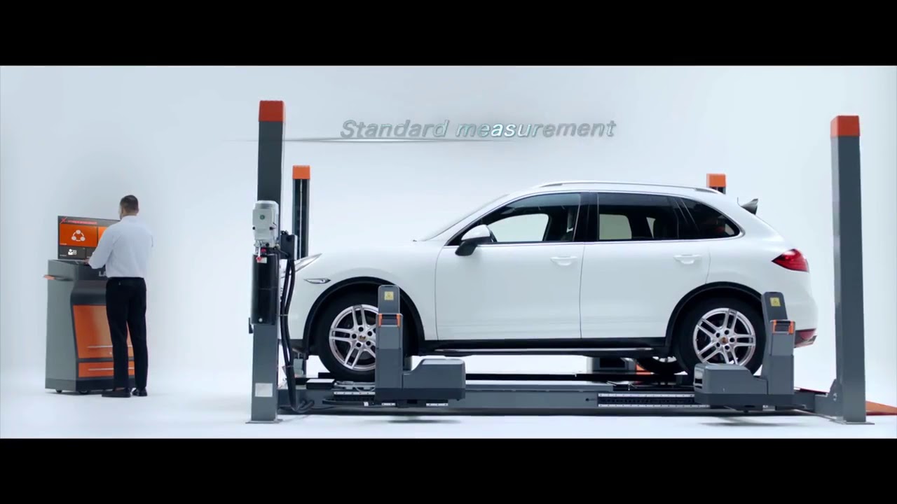 LAUNCH X-931 Touchless wheel aligner - YouTube
