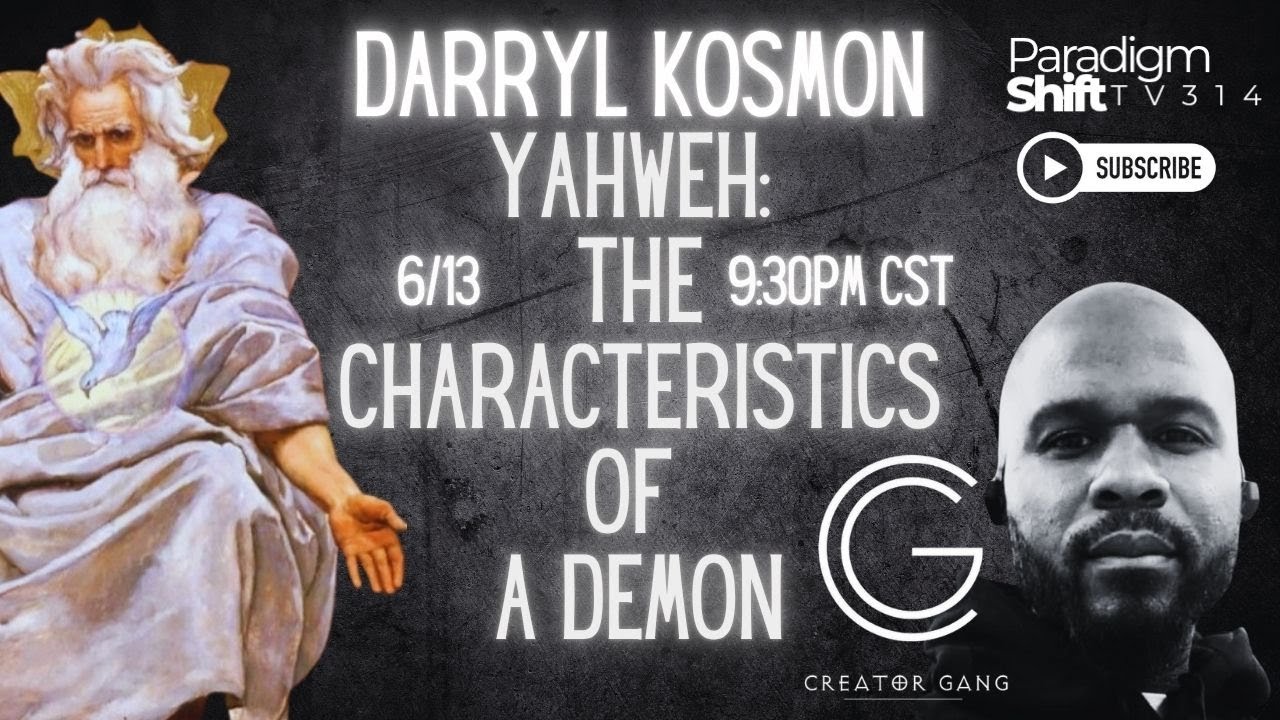 Darryl Kosmon YAHWEH: The Characteristics of a Demon - YouTube