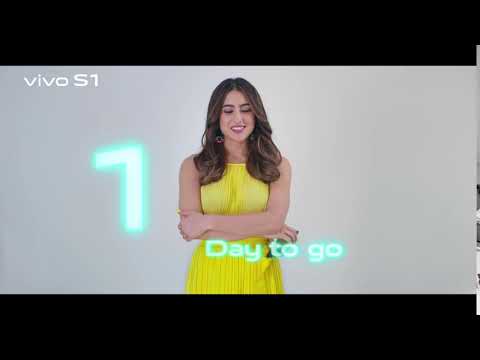 1 day to Go Stunning| #ItsMyStyle #vivoS1 | Launching tomorrow