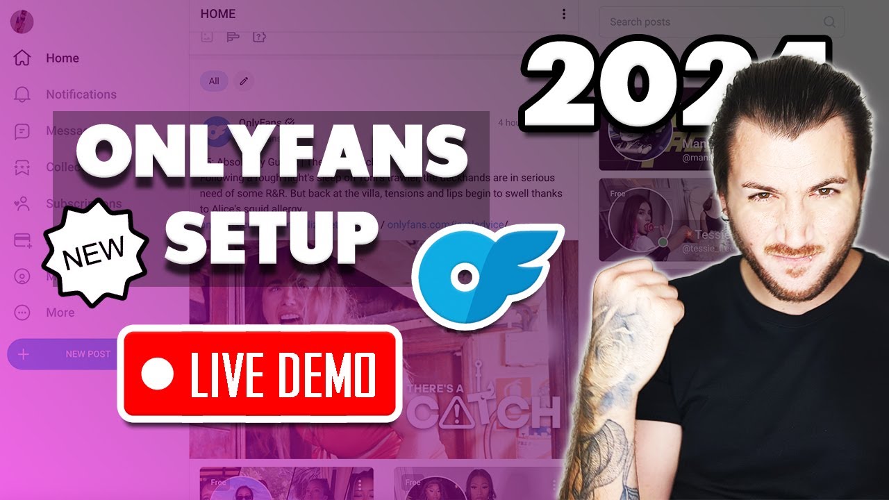 How to Set up a NEW Onlyfans Account for BEST RESULTS (LIVE Demo ...