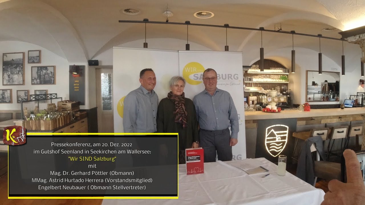 PRESSEKONFERENZ "Wir SIND Salzburg" am 20. Dez. 2022 - YouTube