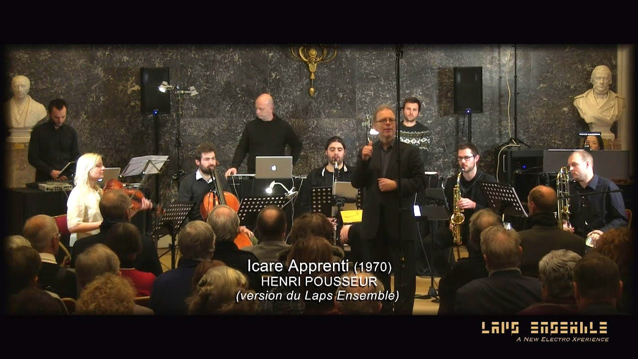 Icare Apprenti (1970) HENRI POUSSEUR (version du Laps Ensemble) - YouTube
