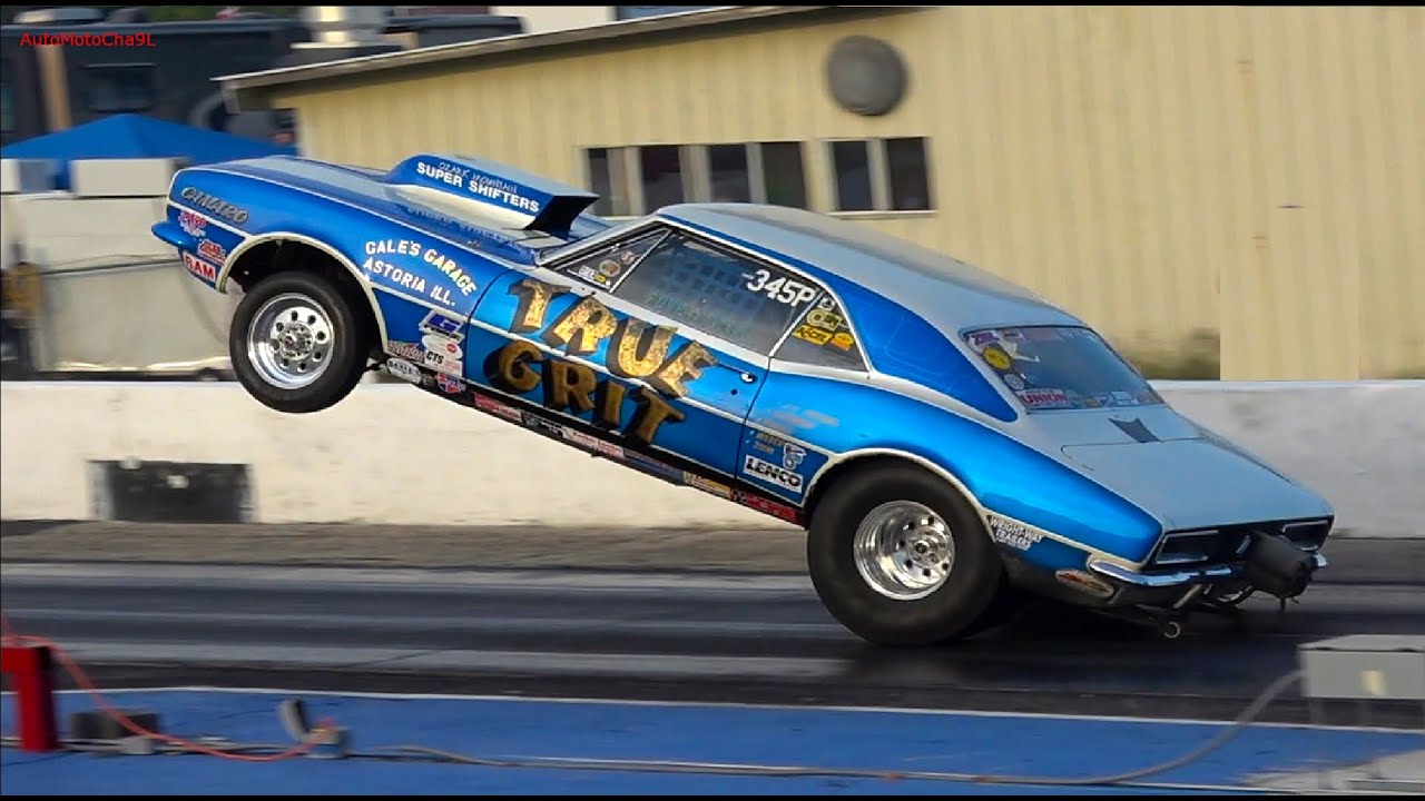 Shifts Gears Up in The Air Drag Racing Action at Central Illinois ...