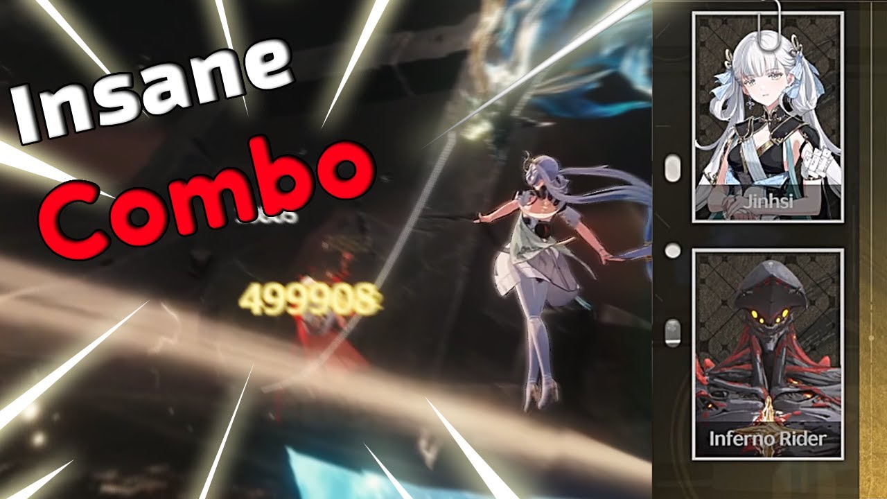 Jinshi and inferno rider combo does so much damage - YouTube