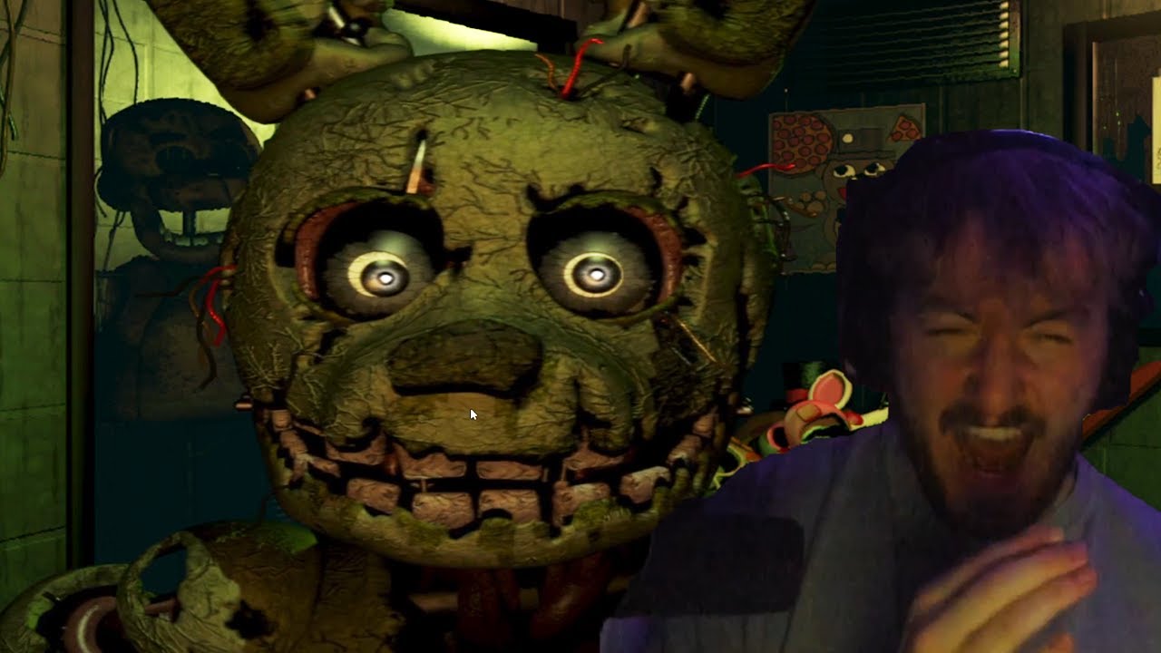 I Played FNAF 3 For the FIRST TIME EVER... - YouTube