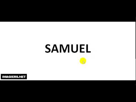 How to pronounce SAMUEL - YouTube