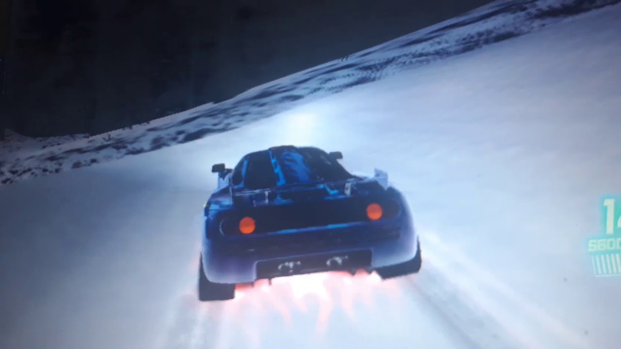 Nfs world snow and fun driving time - YouTube