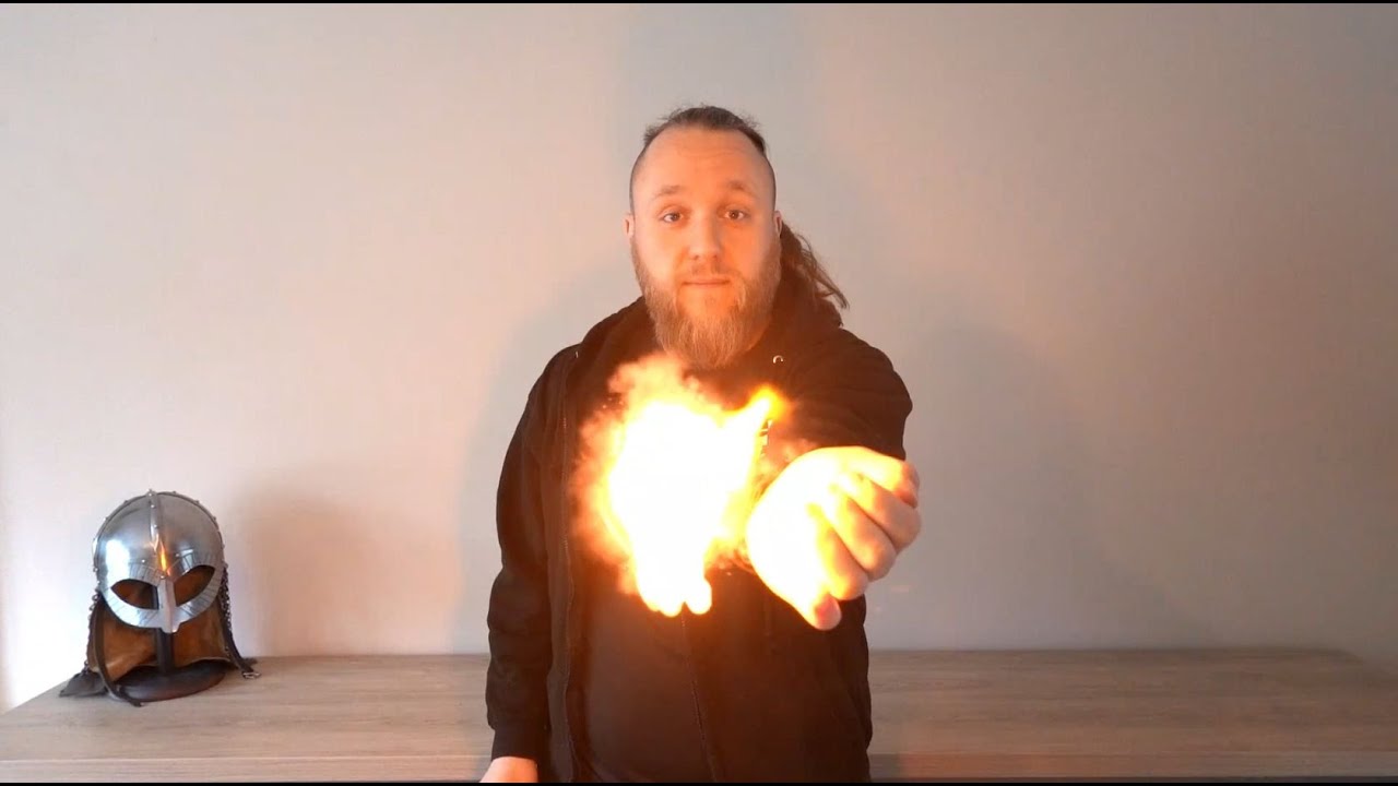 Gadget review, the pyro mini. Shooting fire like magic - YouTube