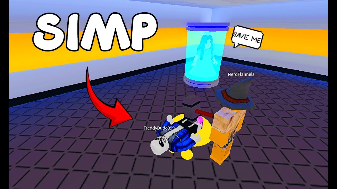 SIMP TRIES TO SAVE HIS PRINCESS ON FLEE THE FACILITY | ROBLOX - YouTube