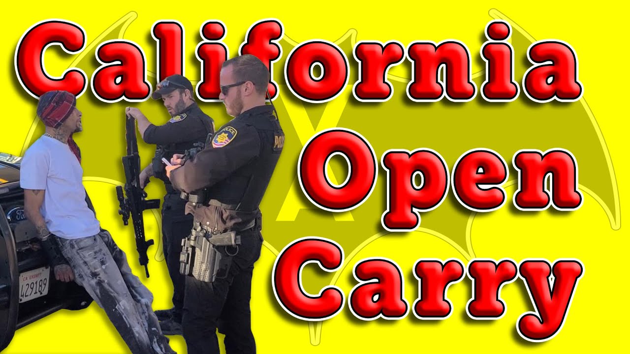 CALIFORNIA OPEN CARRY: Cops Intimidation Tactics Fail Miserably | COP ...