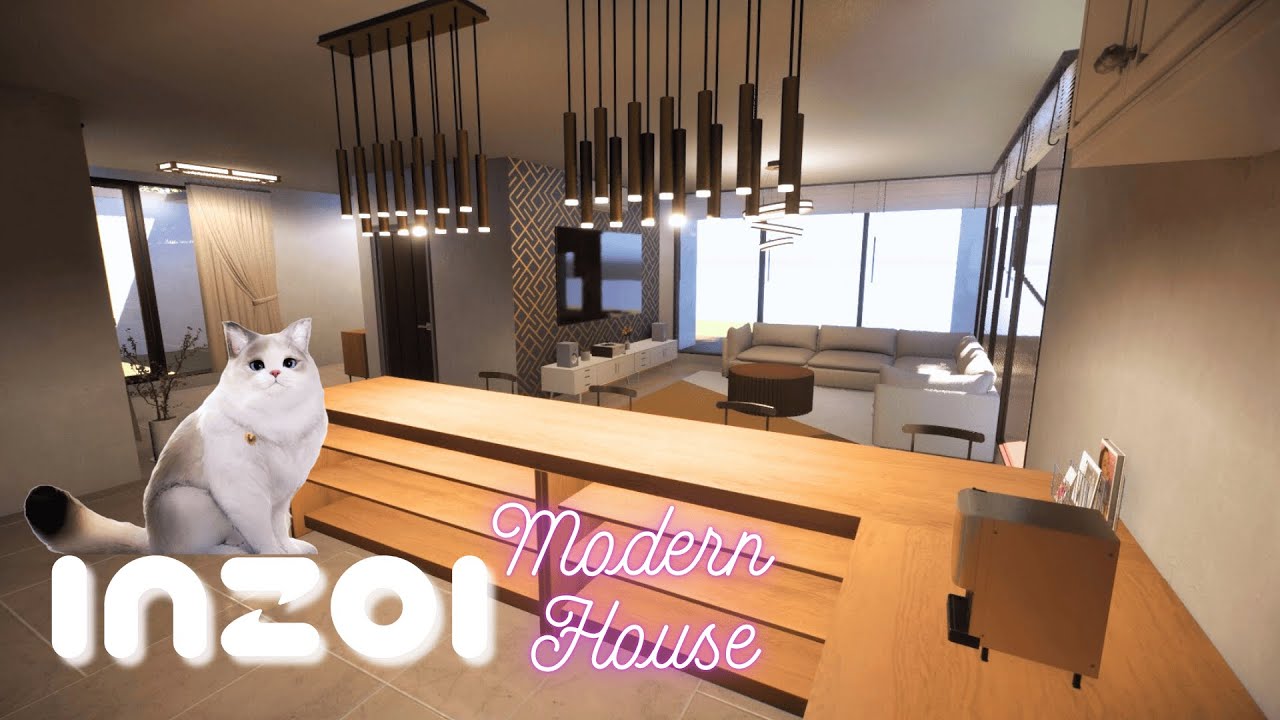 inZOI | Modern House | Speed Build | Demo 😺 - YouTube