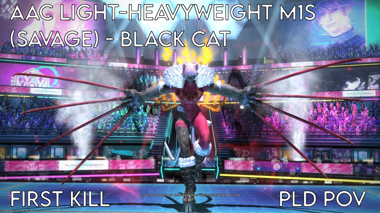 FFXIV OST AAC Light-heavyweight M1S (Savage) - Black Cat - First Kill ...