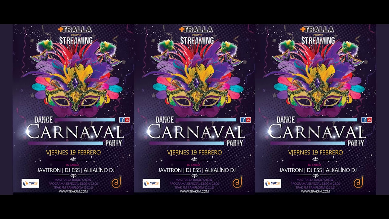 STREAMING CARNAVAL DANCE PARTY (VIERNES 19 FEBRERO) - YouTube