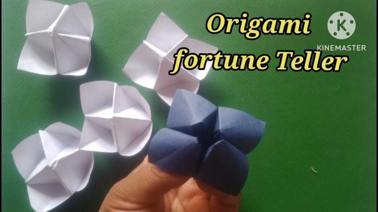 Origami Fortune Teller | Paper Fortune Teller | How to Make a paper ...