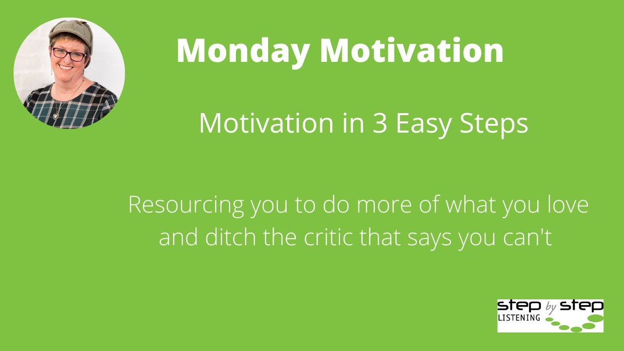Motivation In 3 Easy Steps - YouTube