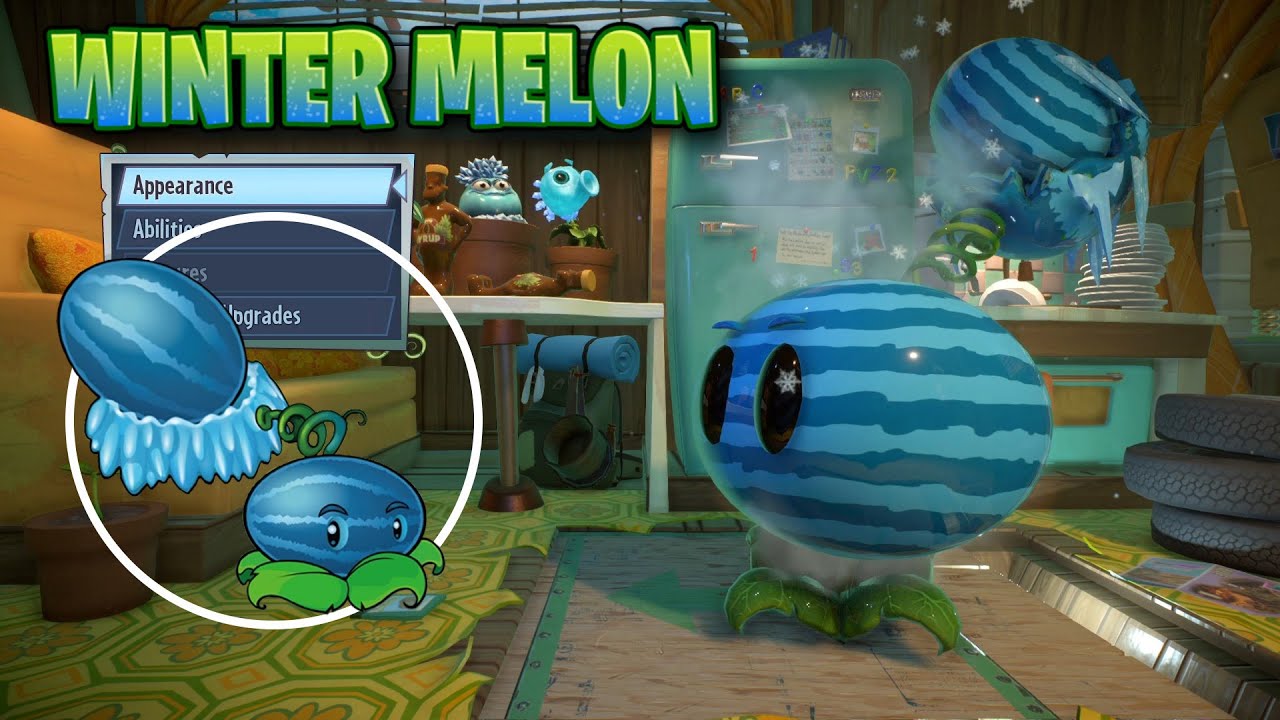 Winter Melon Pult - The Ice Lobber Plant | Garden Warfare 2 - YouTube