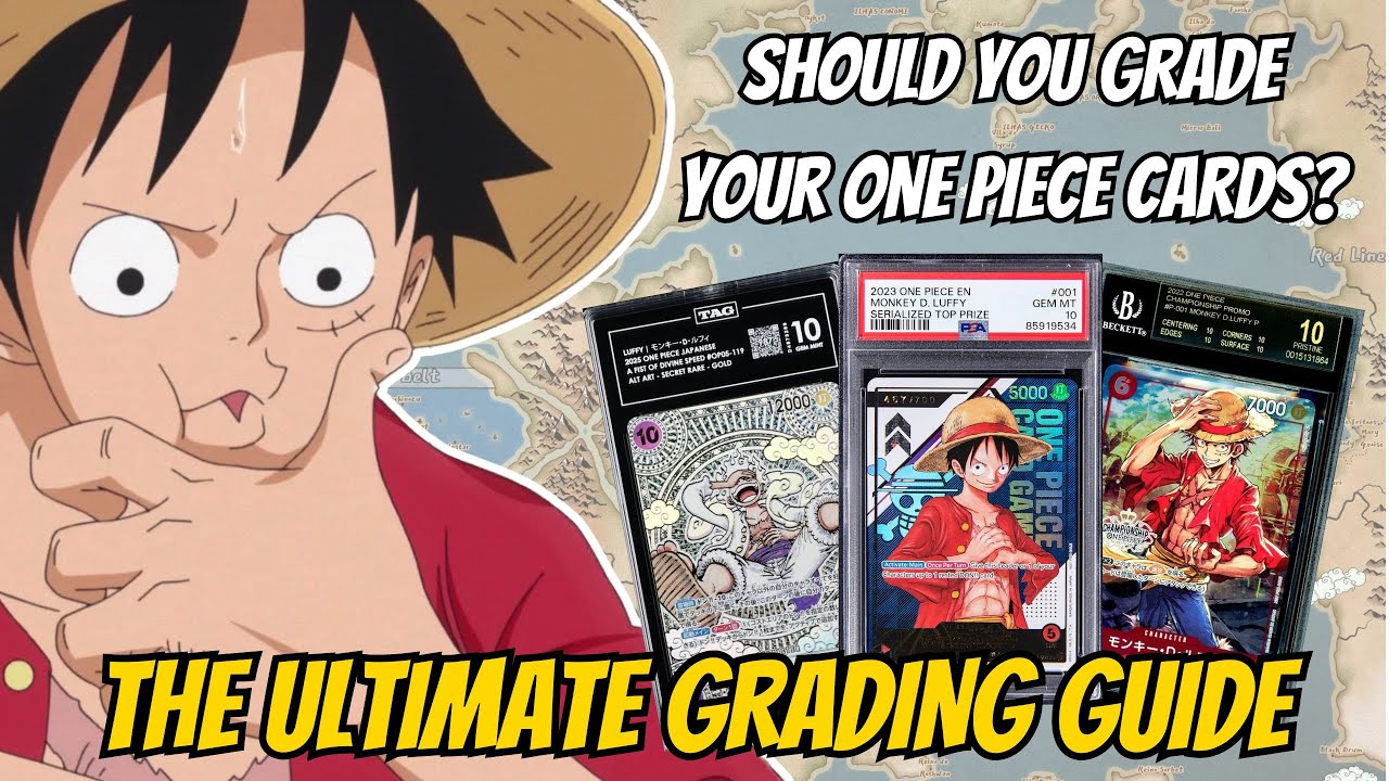The ULTIMATE Card Grading Guide! Should You Grade Your One Piece Cards ...