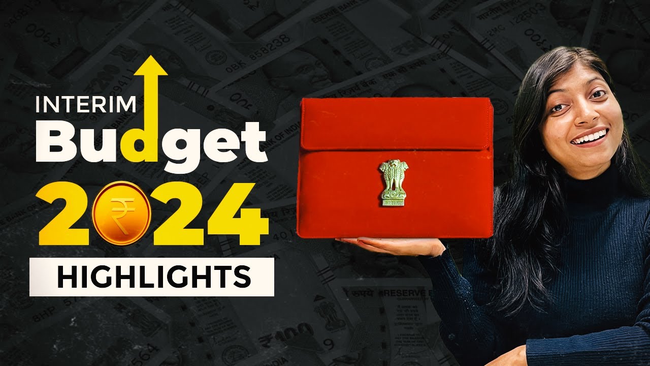 Interim Budget 2024 | Highlights in 7 minutes | Competitive exams - YouTube
