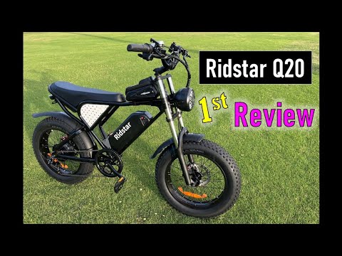 31mph Ridstar Q20 - First Review - Full Suspension & Fun - YouTube