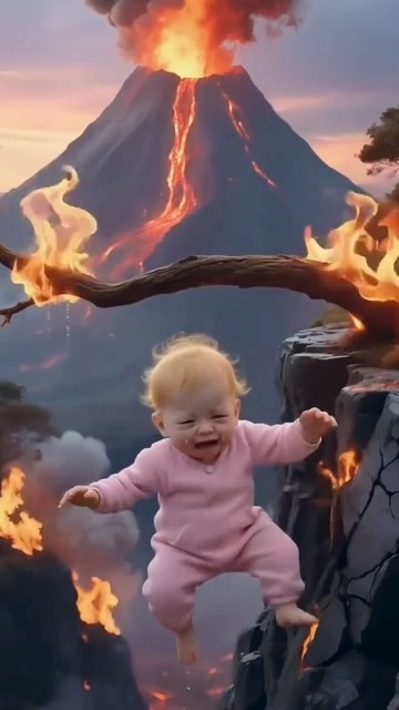 🔥Baby Jump Challenge in Volcano World! | Epic Animation Shorts # ...