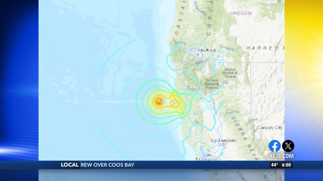 Oregon coast communities reflect and prepare after tsunami alert - YouTube