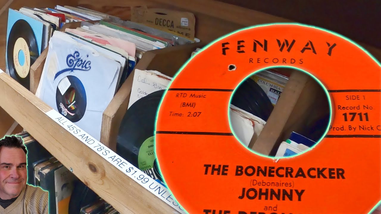 Digging through vinyl records in book stores and antique malls - YouTube