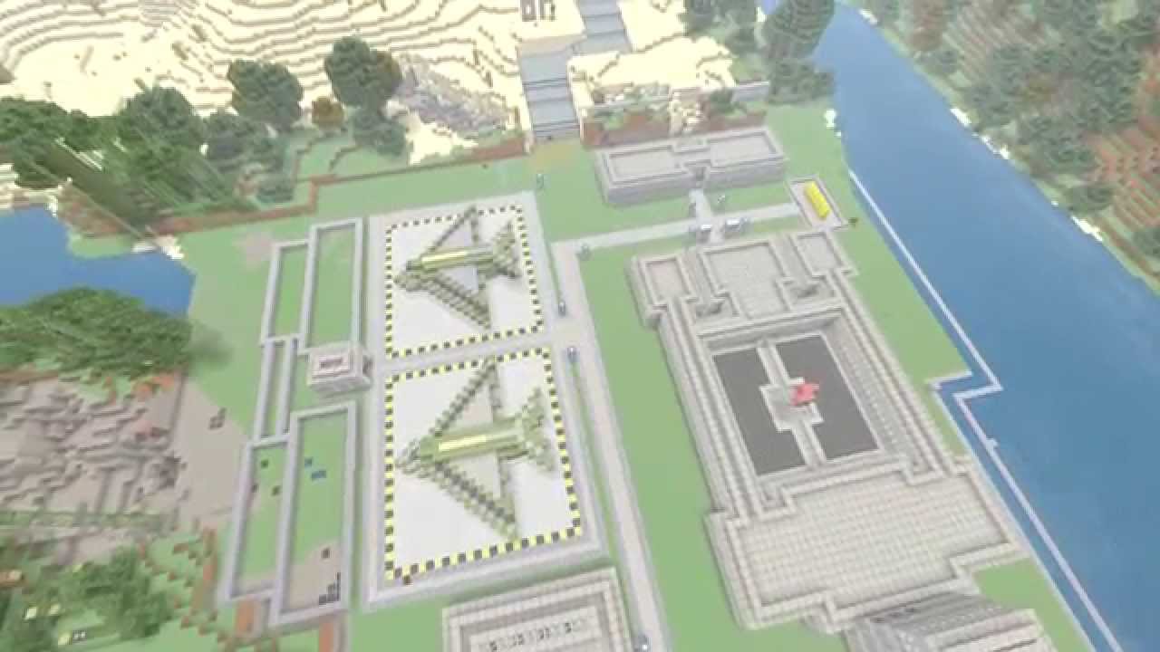Minecraft Halo base - YouTube