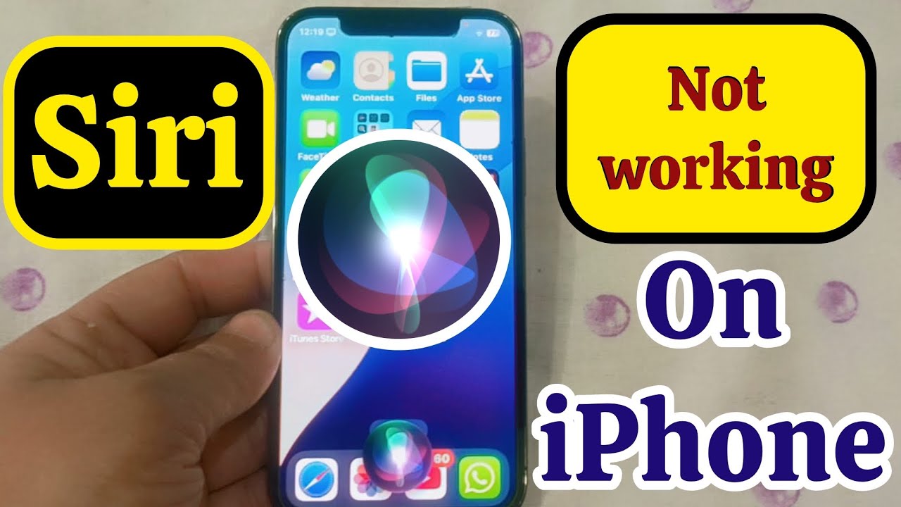 Siri not working after iOS update | Siri not Responding | iTech world ...