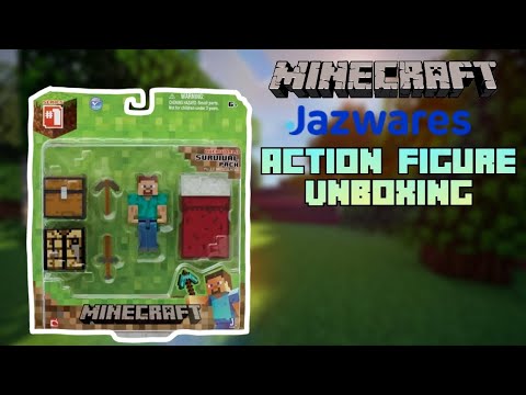 Minecraft Series 1 Survival Pack Unboxing - YouTube
