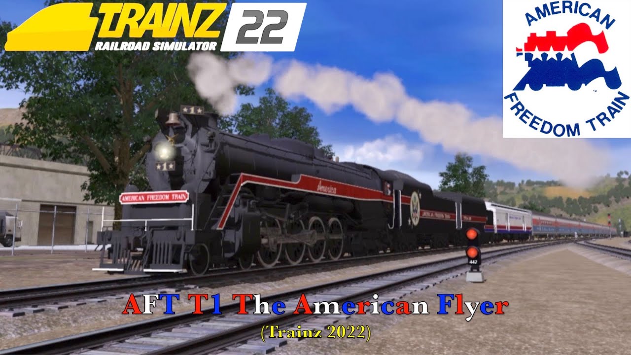 AFT T1 The American Flyer (Trainz 2022) - YouTube