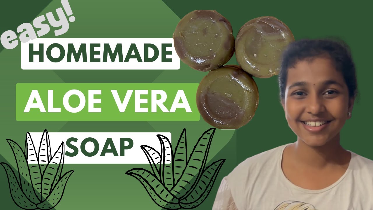 Homemade Aloe Vera Soap Skin Whitening And Glowing Soap Rivigna
