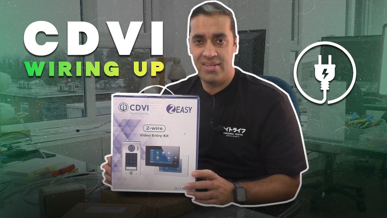 CDVI 2-Wire Video Doorbell Installation Guide: Easy DIY Setup & Wiring ...