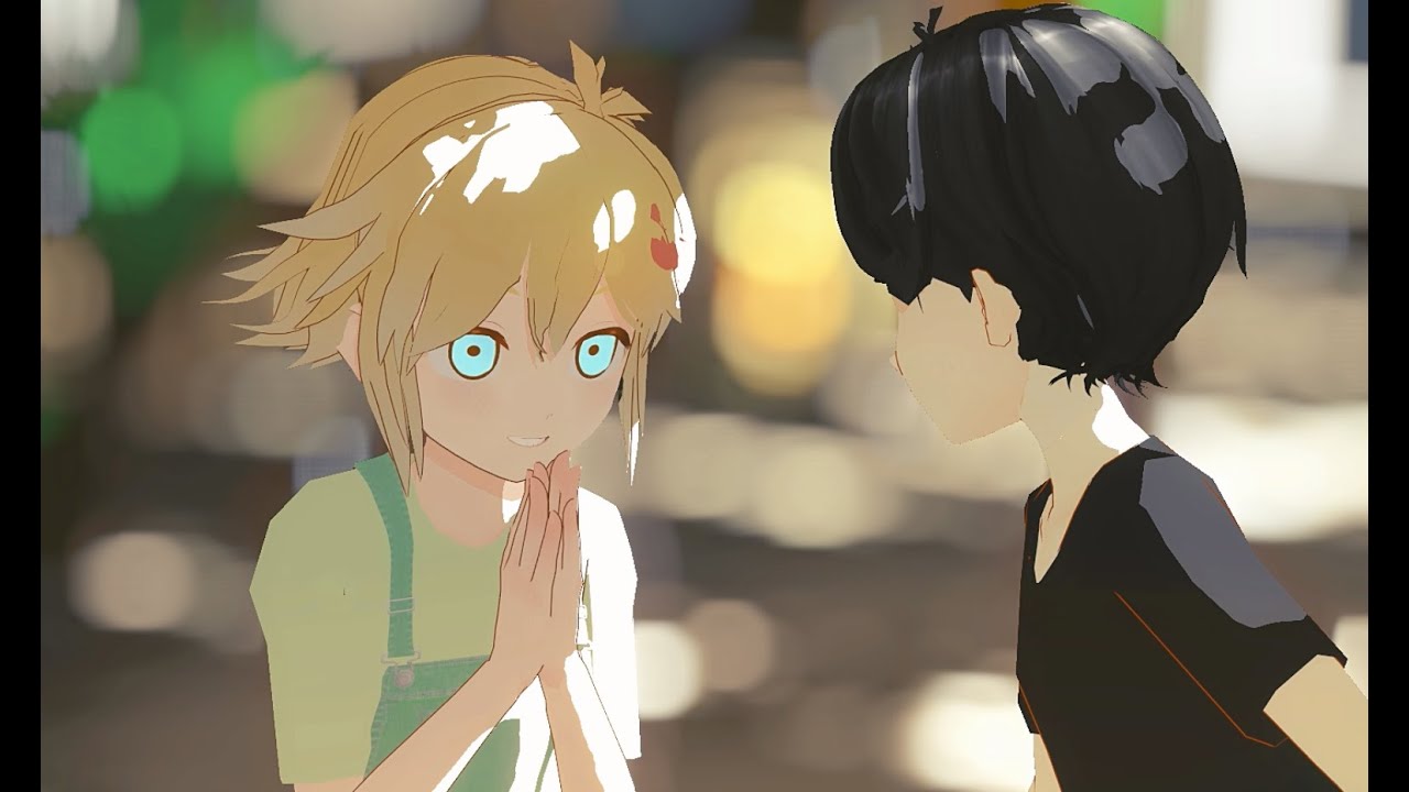 【OMORI MMD】とんとんまーえ！【sunflower】 - YouTube