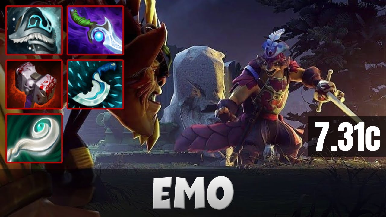 EMO PANGOLIER MID LANE | DOTA 2 PATCH 7.31C PRO GAMEPLAY - YouTube