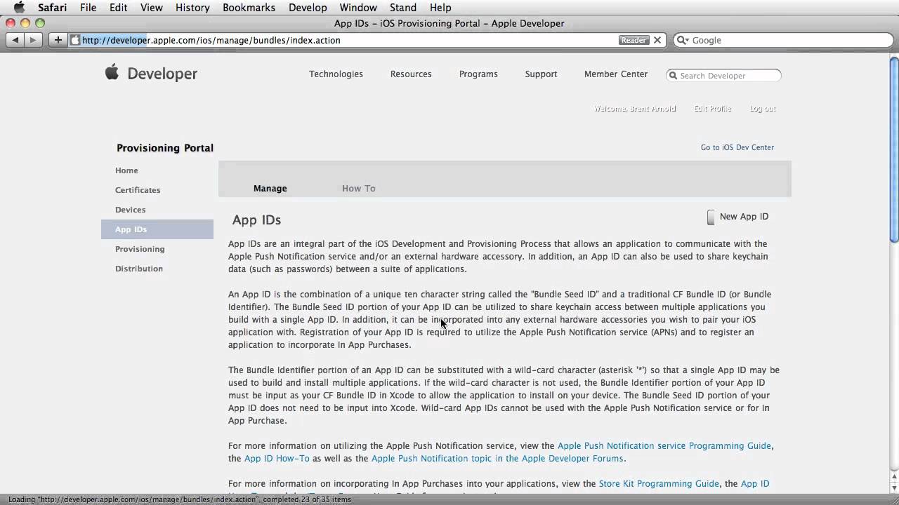 iOS Development: Provisioning Profile - YouTube