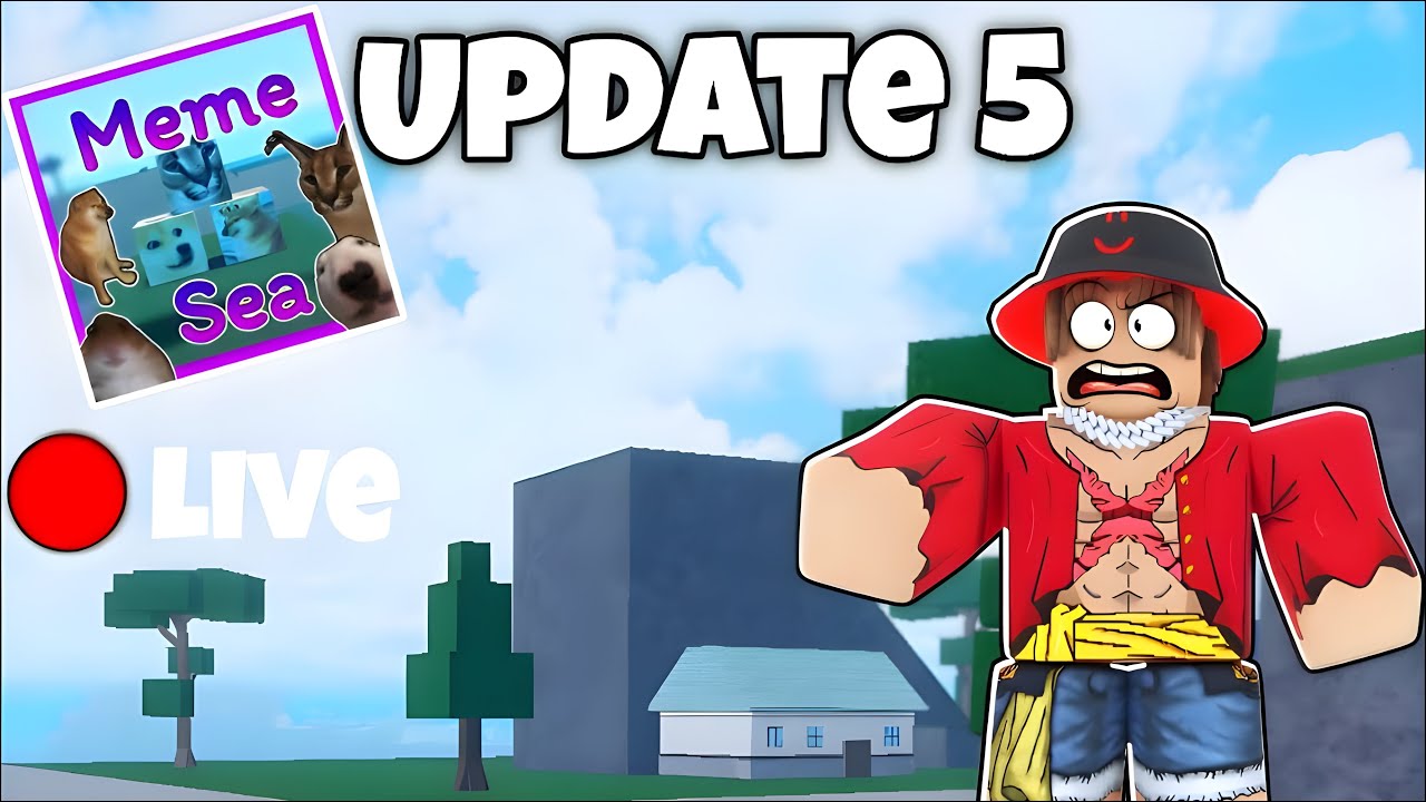 LIVE🔴 - MEME SEAS! UPDATE 5 SOON?! - YouTube