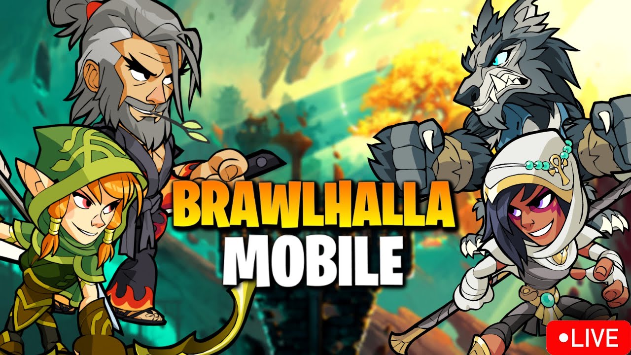 Brawlhalla Mobile Live (1V1) Everyone is Welcome For Customs(PC/Consol ...