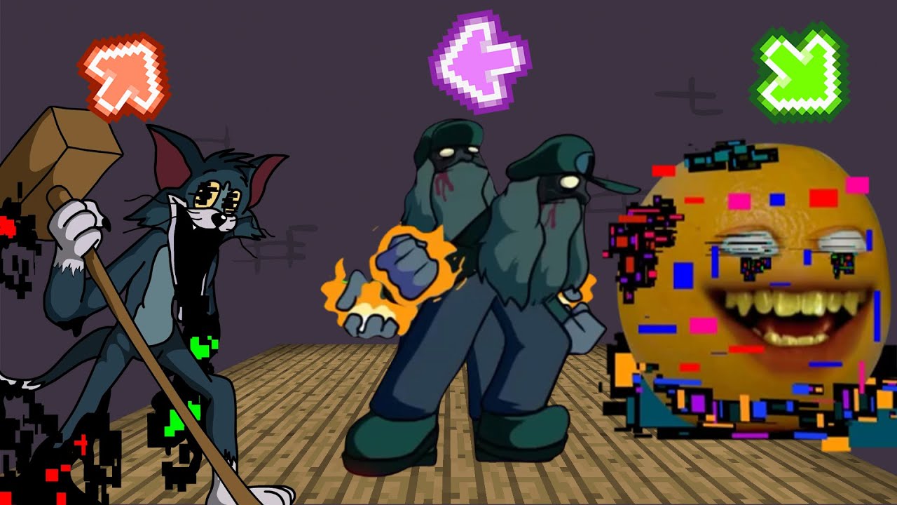 FNF Character Test Gameplay VS Playground l VS PIBBY CAT TOMl VS LUIGI ...