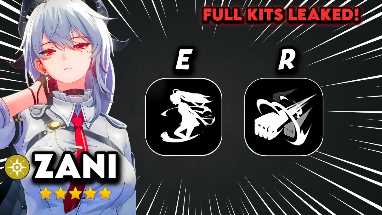 ZANI FULL KIT LEAKED! Transformation, Skills & Weapon Type REVEALED ...