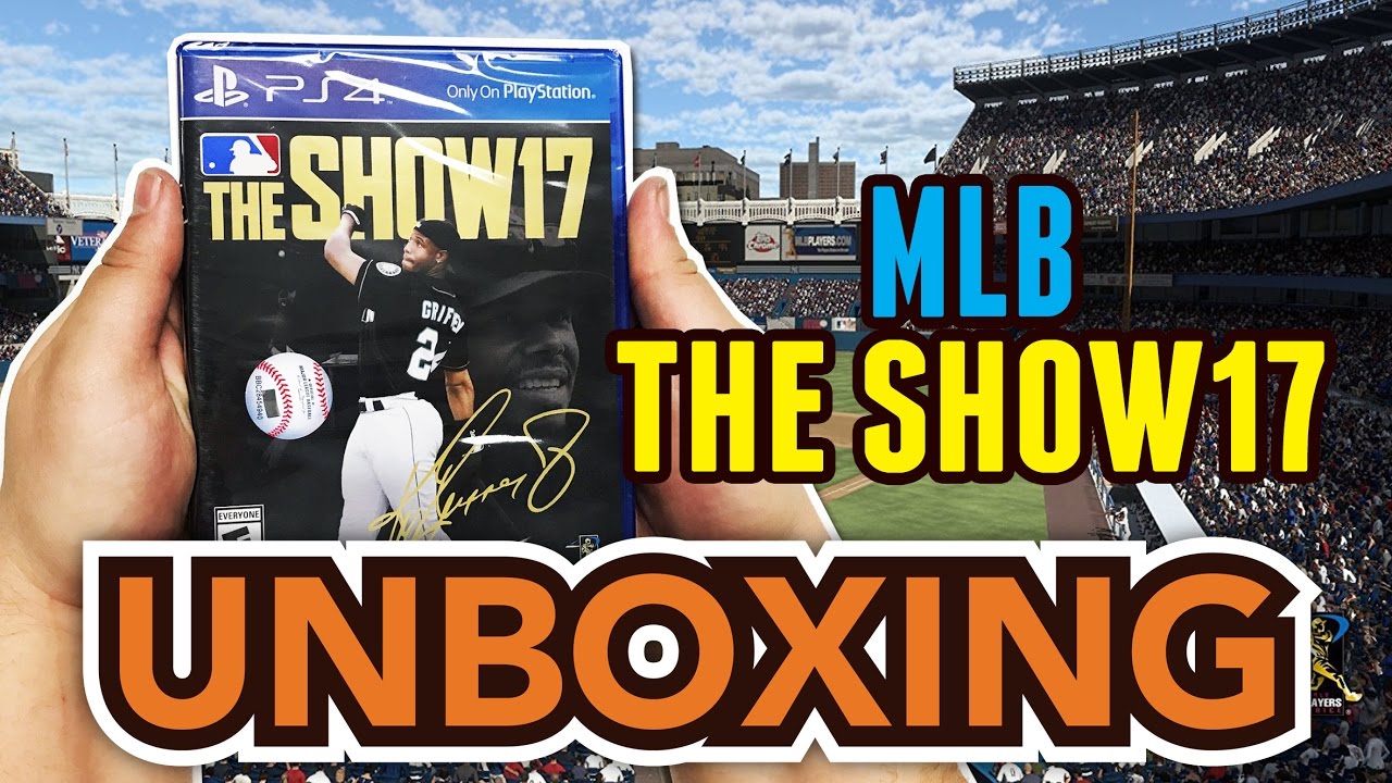 MLB The Show 17 (PS4) Unboxing !! - YouTube