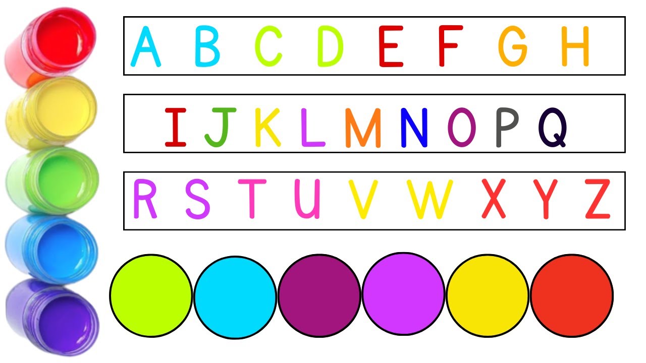 ABCD dotted tracing video for kids, learn shapes names , color names ...