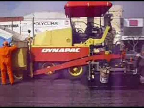 DYNAPAC F161W - YouTube