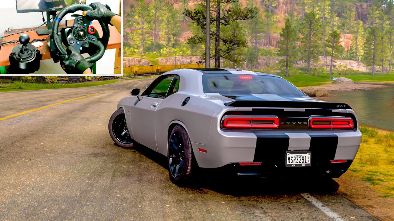 1125HP DODGE SRT HELLCAT G29+Shifter INSANE Forza Horizon 5 Gameplay - YouTube