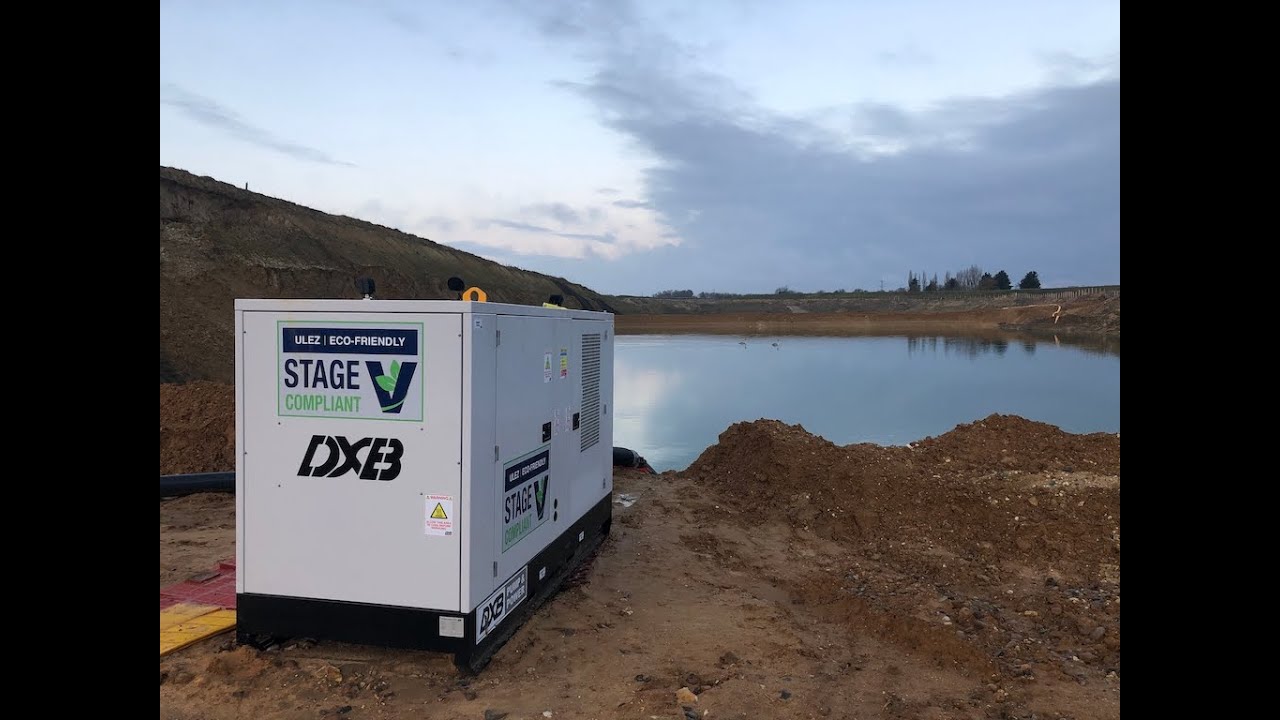 DXB Pumps Blackwater Aggregates quarry Stage 5 emission compliant ...